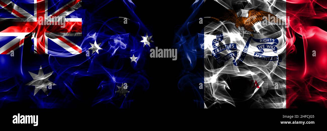 Flags of Australia, Australian vs United States of America, America, US ...