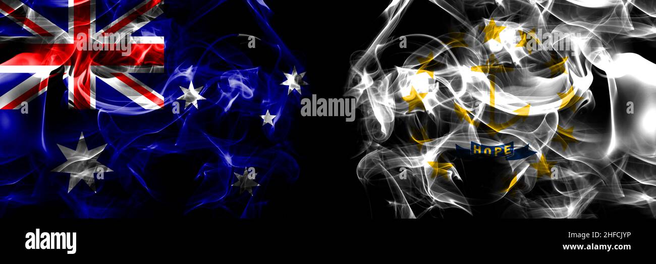 Flags of Australia, Australian vs United States of America, America, US ...