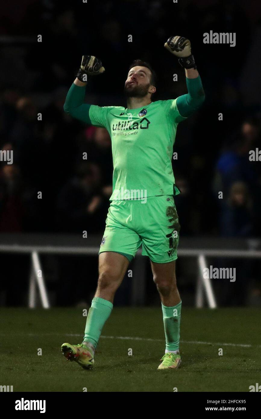 Goalkeeper james belshaw hi-res stock photography and images - Alamy