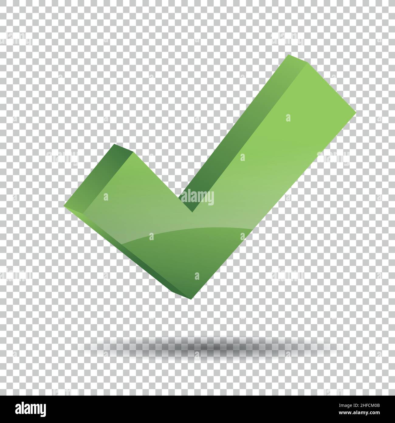 Green Check Transparent Background