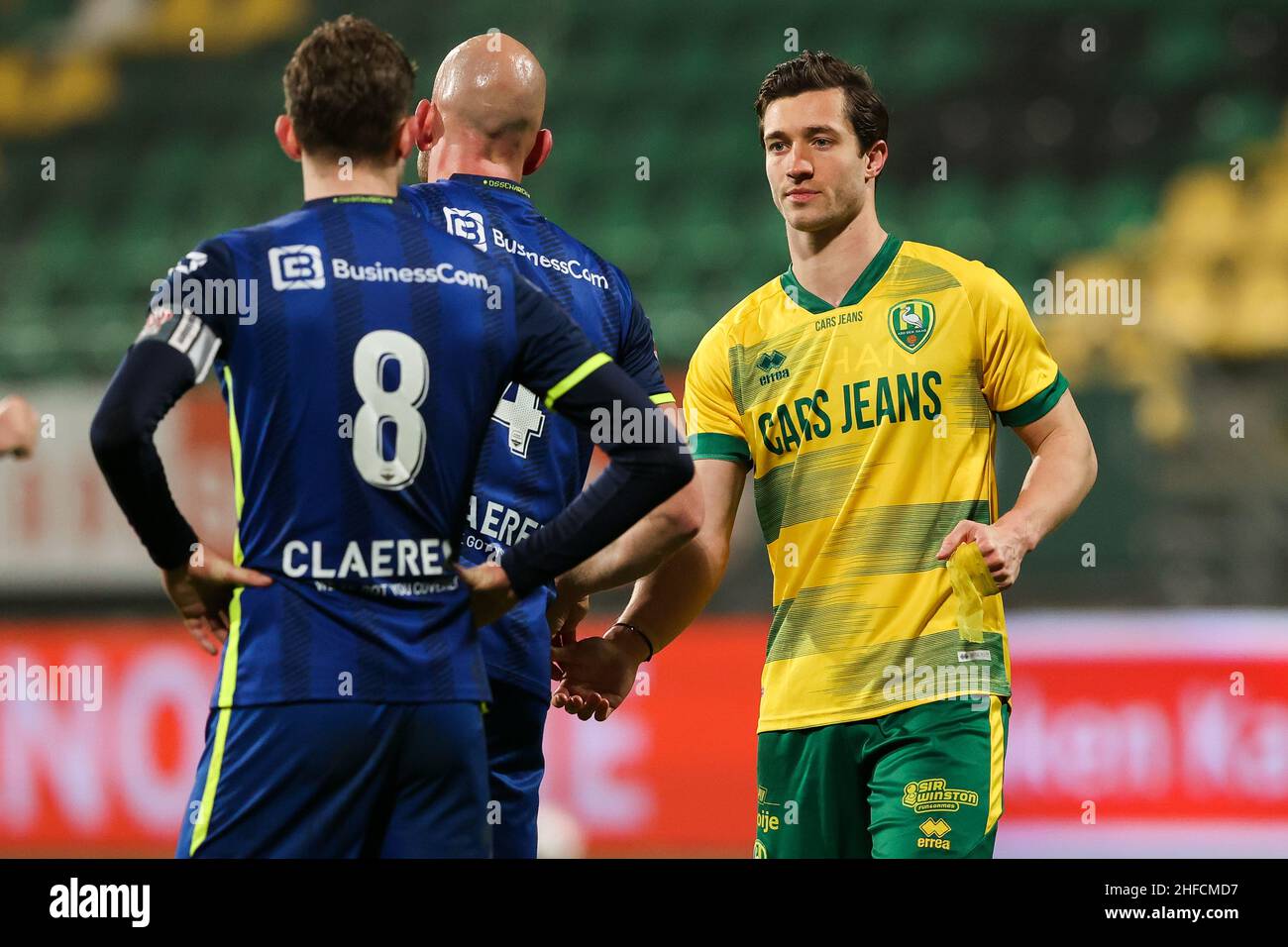 DEN HAAG, NETHERLANDS - JANUARY 15: Rick Stuy van den Herik of TOP Oss ...