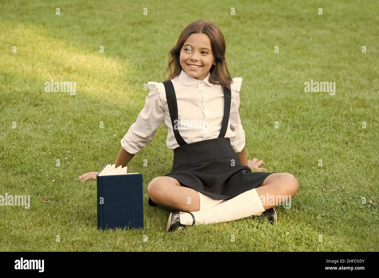 world of learner. back to school. hardworking child with book. concept ...