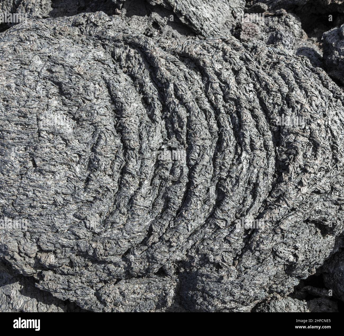 Stones of volcanic flow give a beautiful natural structure Stock Photo ...