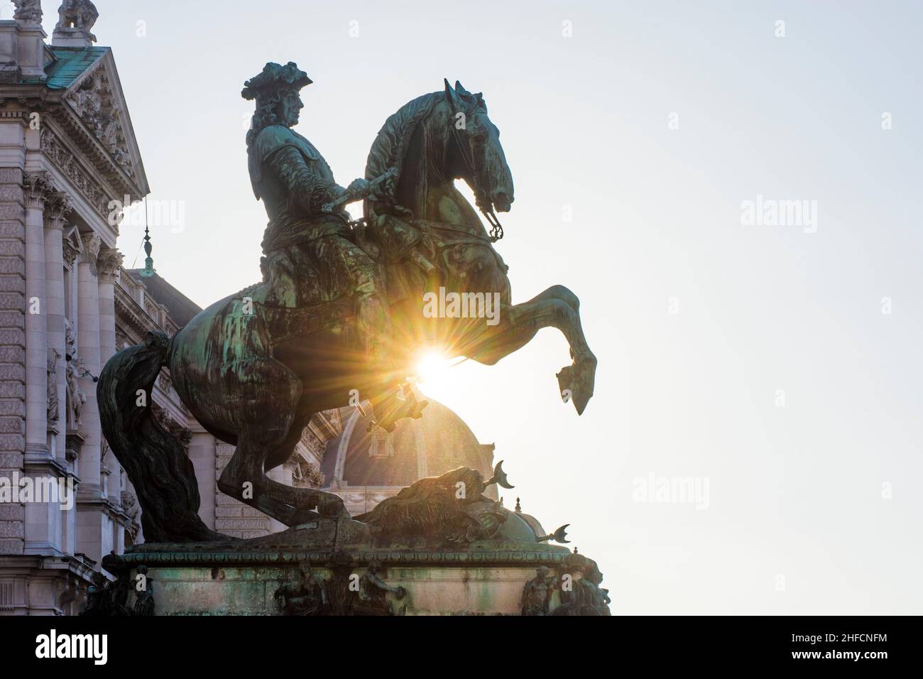 Statue of prince eugen in vienna hi-res stock photography and images ...