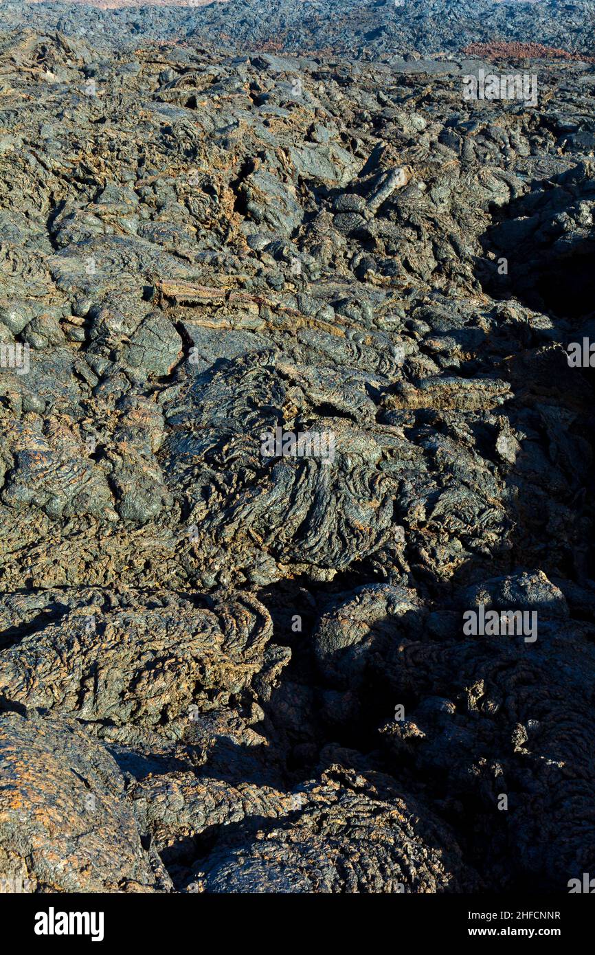 Stones of volcanic flow give a beautiful natural structure Stock Photo ...