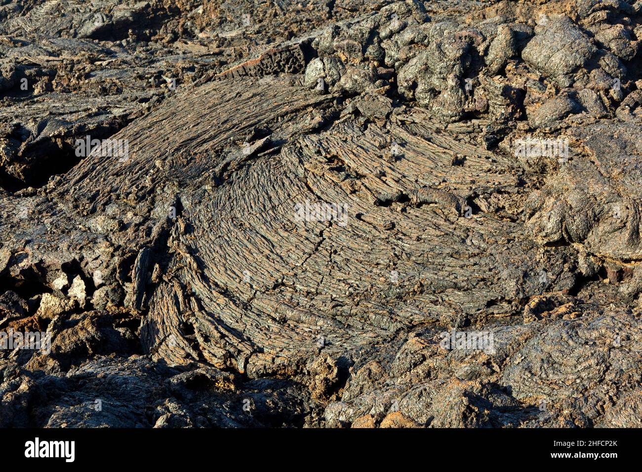 Stones of volcanic flow give a beautiful natural structure Stock Photo ...