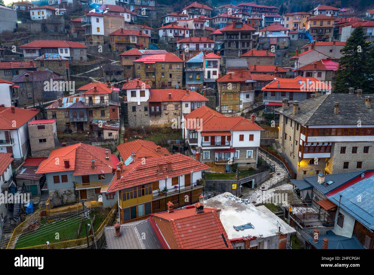 Metsovo is a village in Epirus, in the mountains of Pindus in northern ...