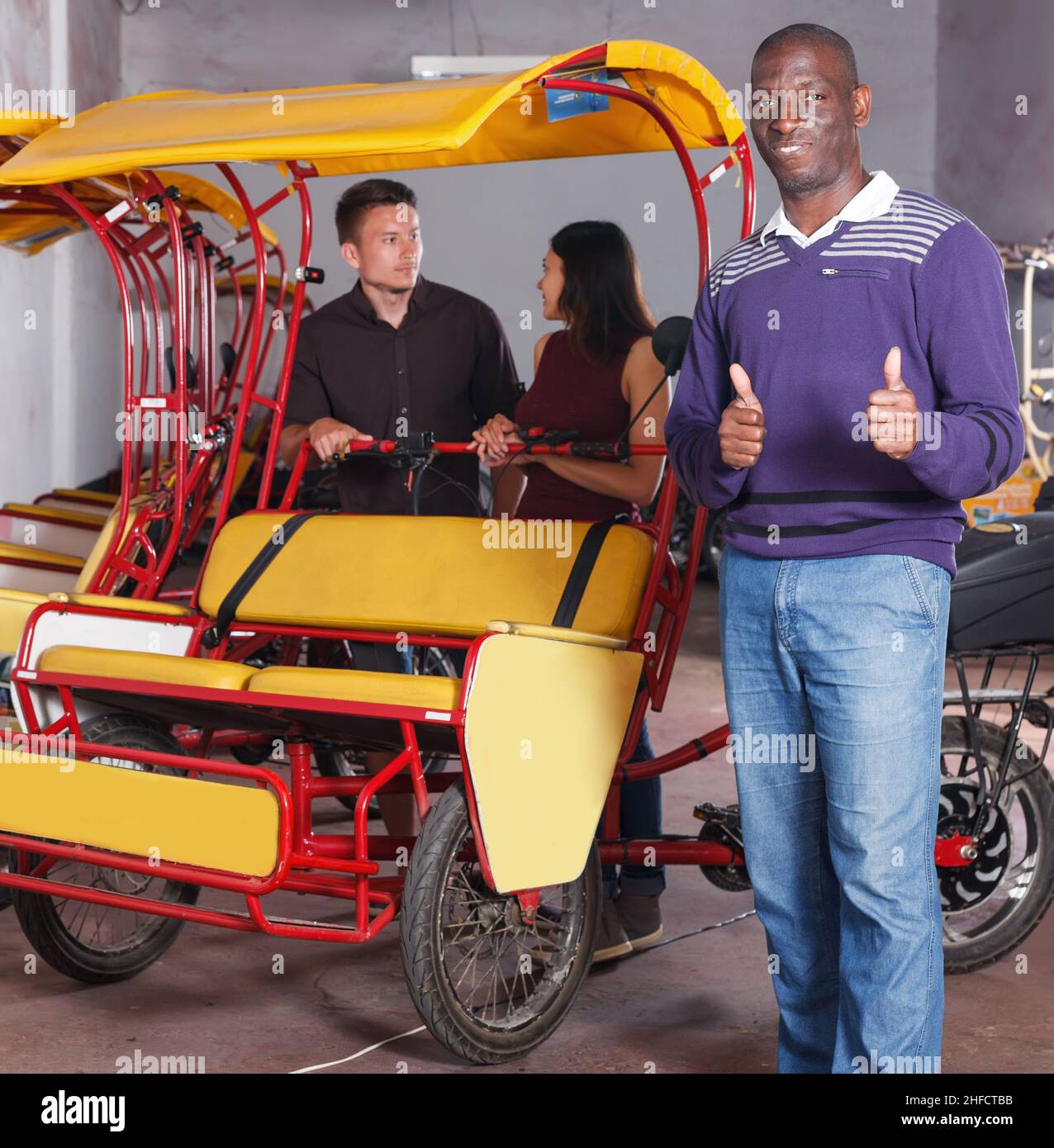 Happy african driver and passengers hi-res stock photography and images ...