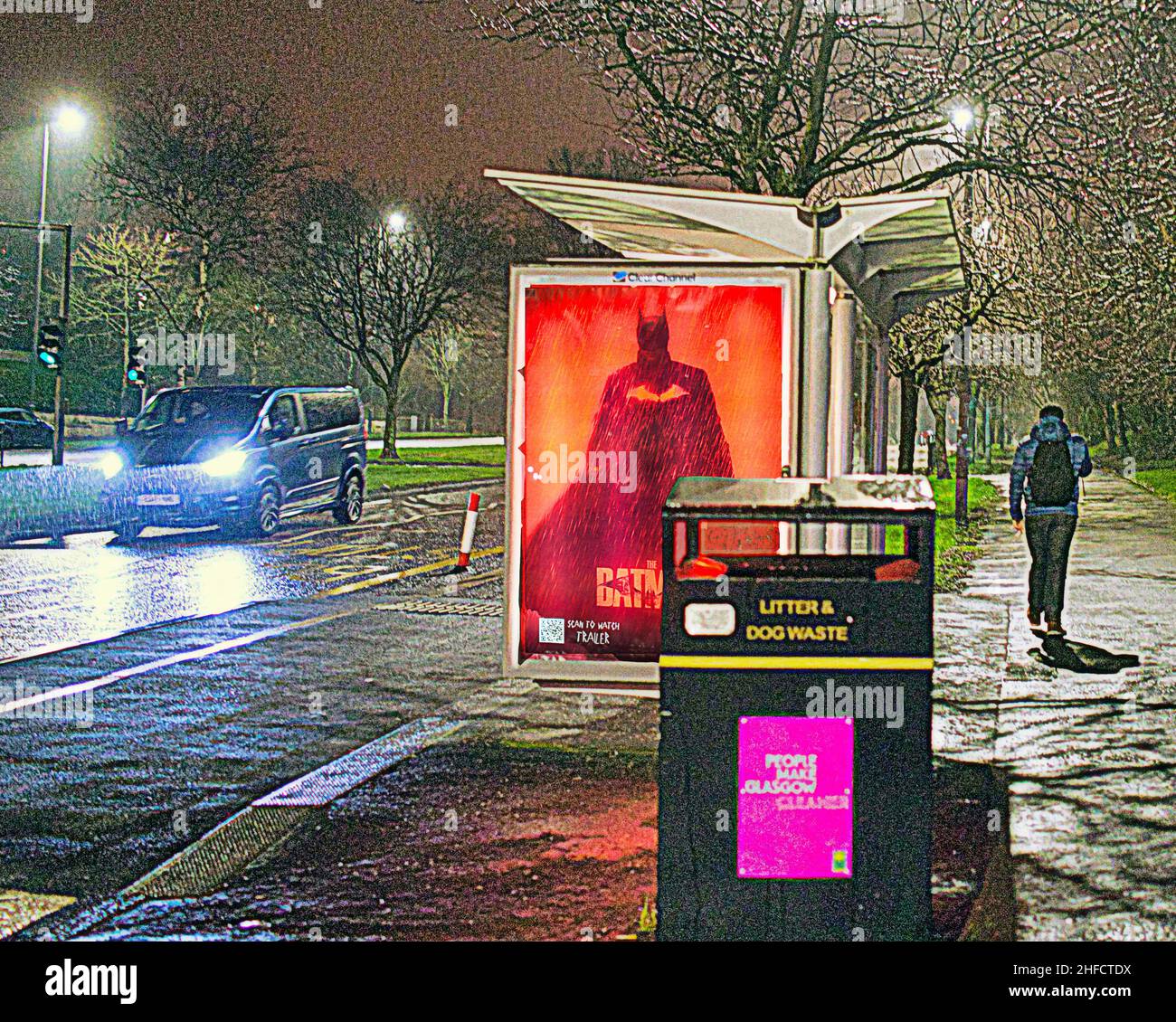 The batman 2022 glasgow hi-res stock photography and images - Alamy