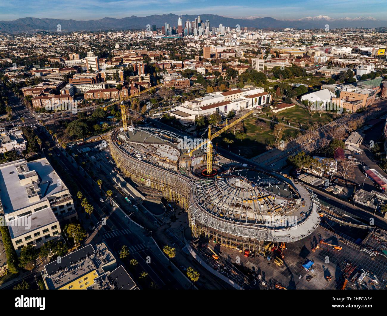 Los Angeles, USA. 03rd Jan, 2022. The Lucas Museum of Narrative Art is ...