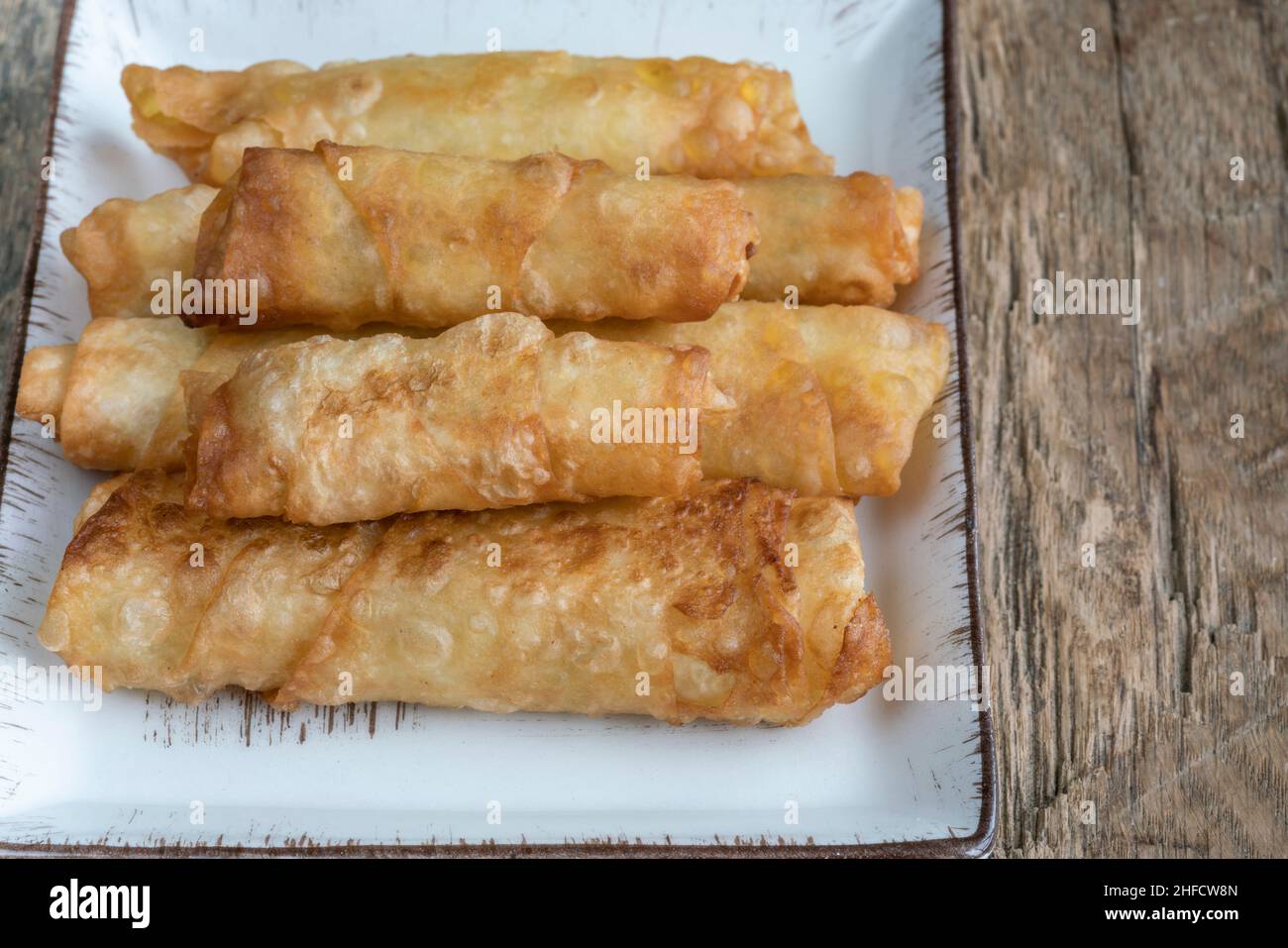 phyllo pastry, Traditional Cigar Shaped Rolls known as "sigara boregi ...