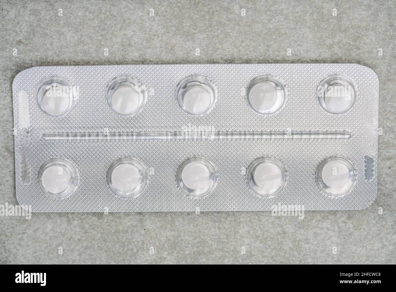 pills, blister with medicines for illness and pain treatment. Medical ...