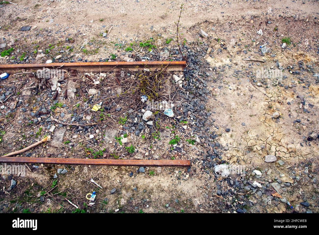Rusty rails hi-res stock photography and images - Alamy