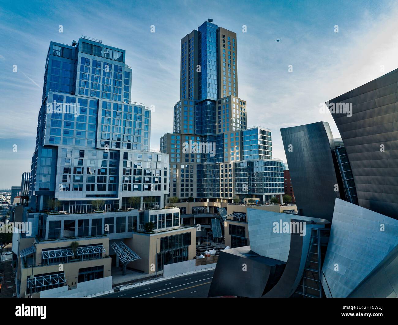 Los Angeles, USA. 08th Jan, 2022. The Grand by Gehry is nearing ...