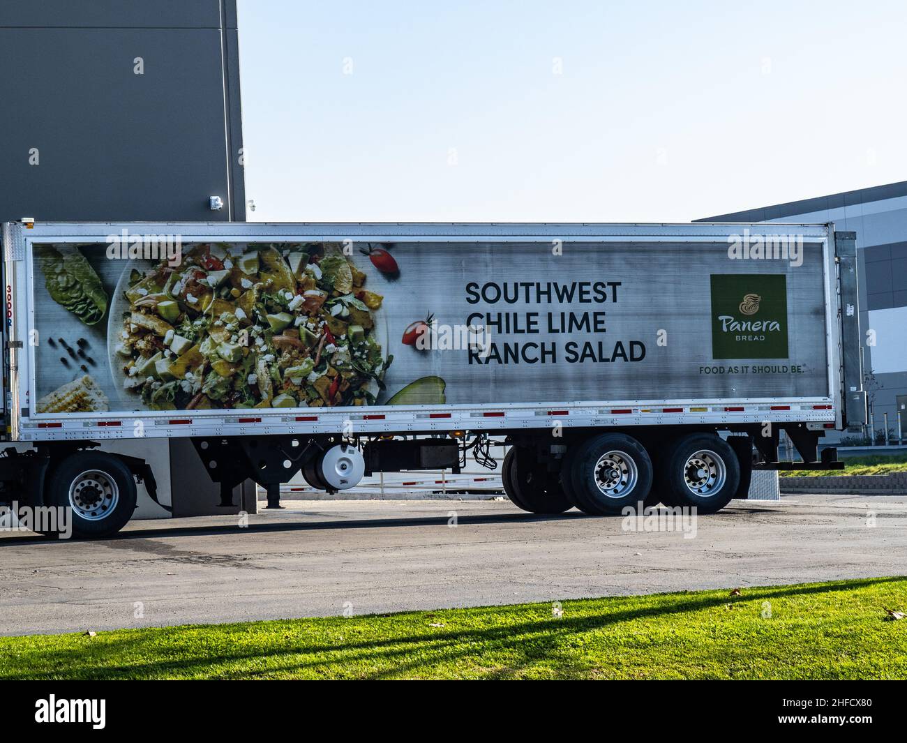 A Panera Bread warehouse in Stockton California USA Stock Photo - Alamy