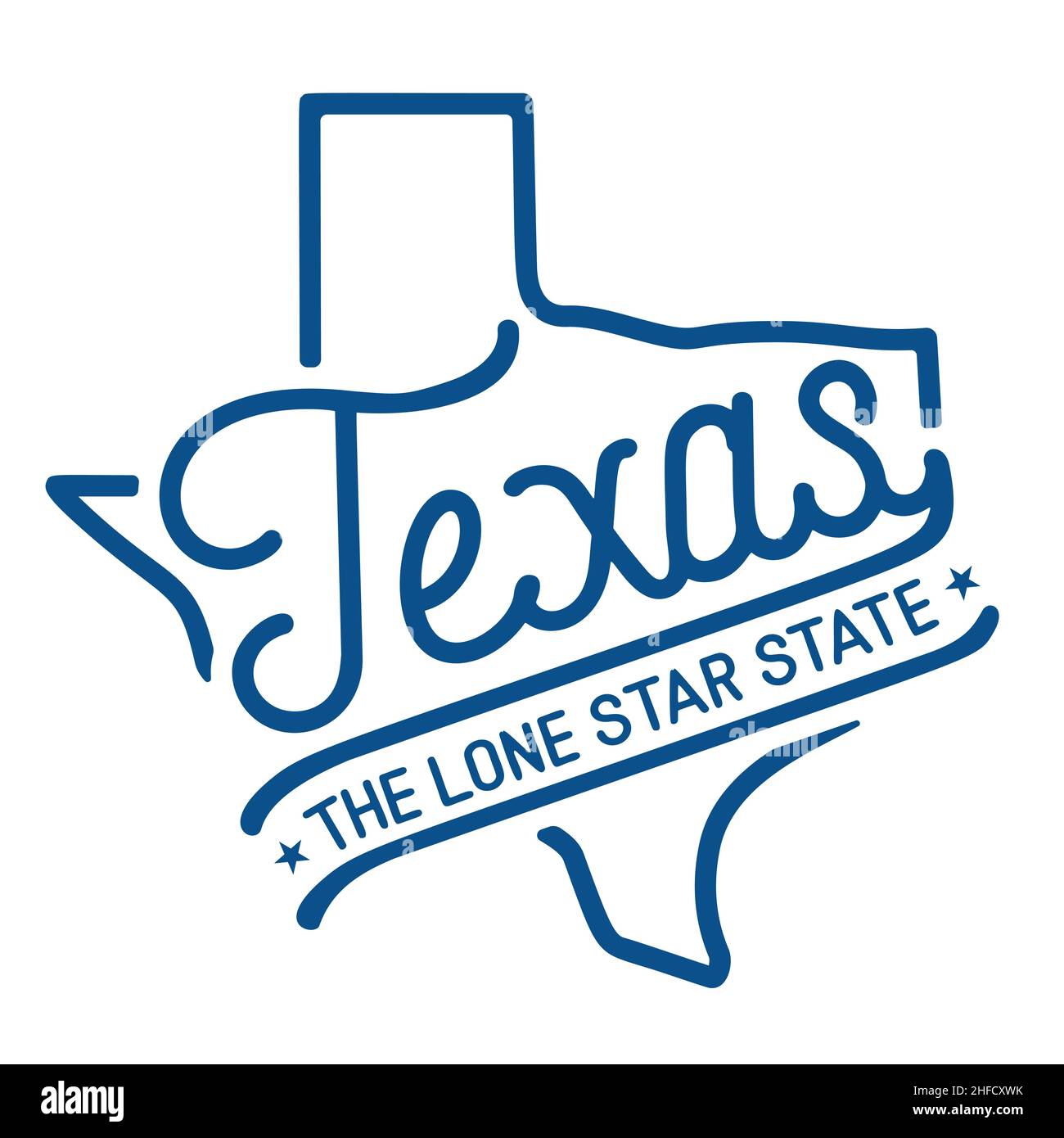 Texas map design template. Texas slogan.Vector and illustration Stock ...