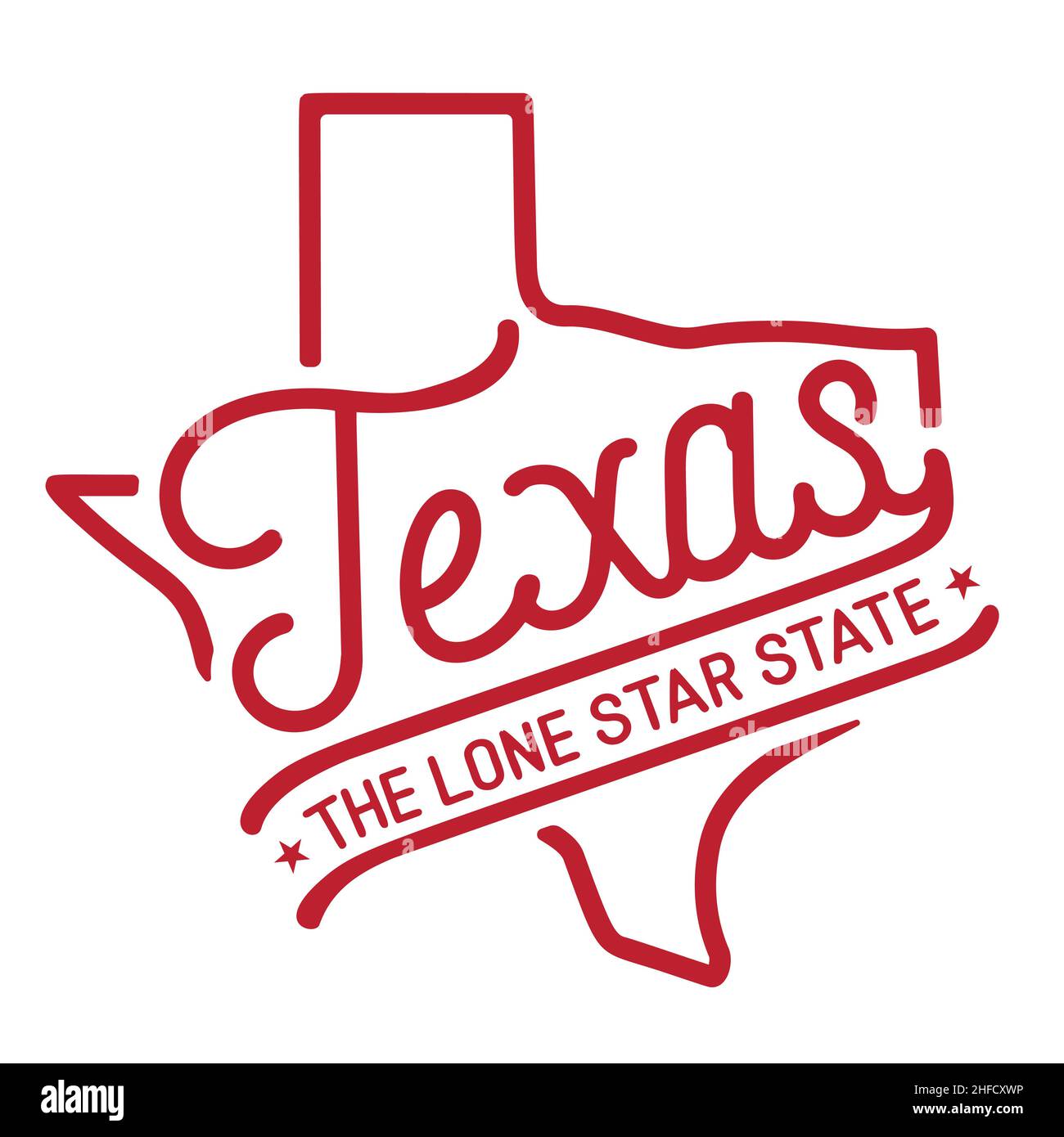 Texas map design template. Texas slogan.Vector and illustration Stock ...