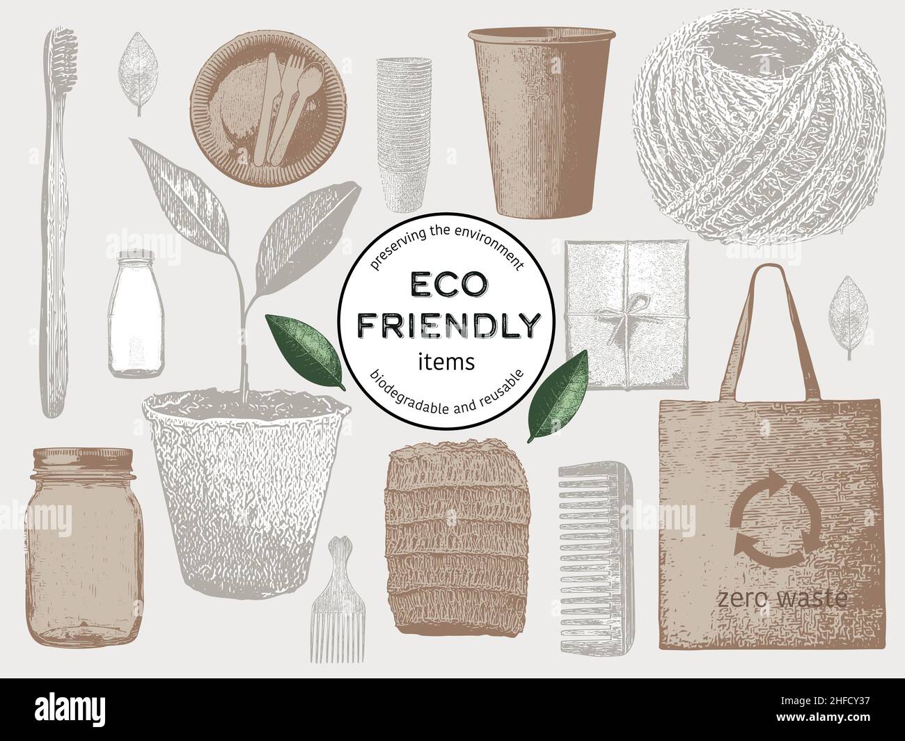 Eco friendly products for the benefit of the environment, describe an ...