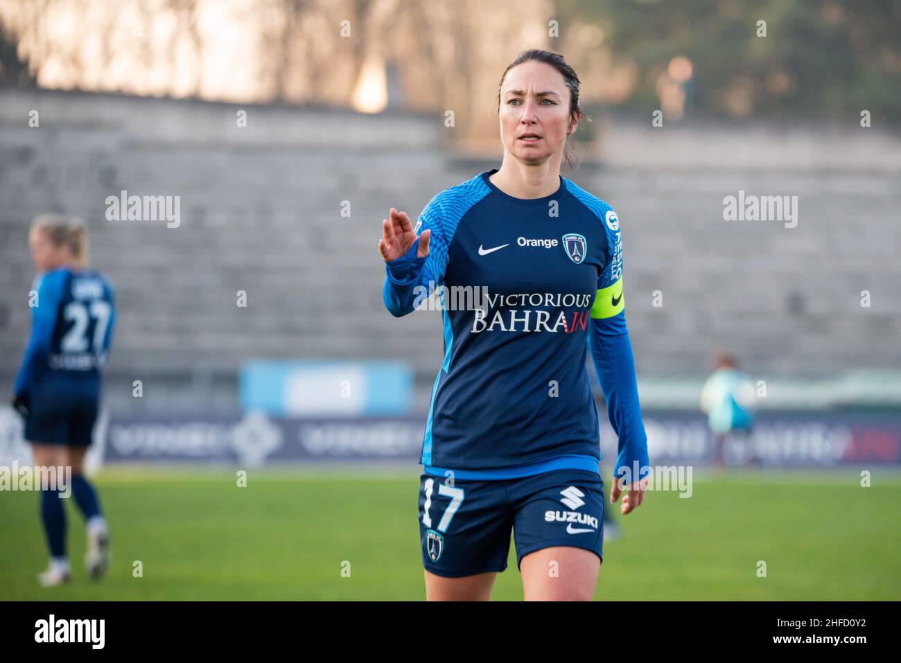 Gaetane Thiney of Paris FC during the Women's French championship D1 ...