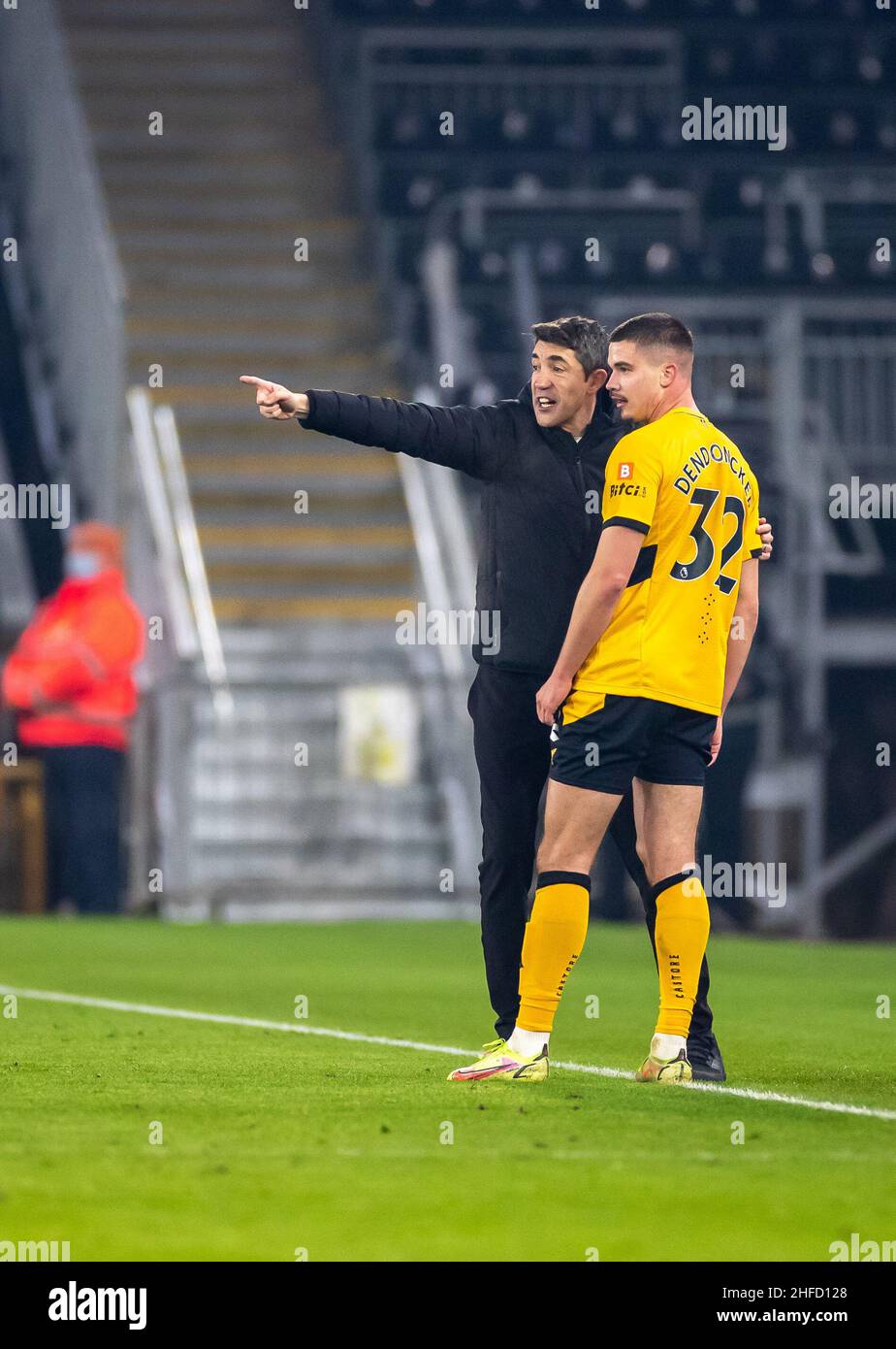 15th January 2022: Molineux Stadium, Wolverhampton, West Midlands ...