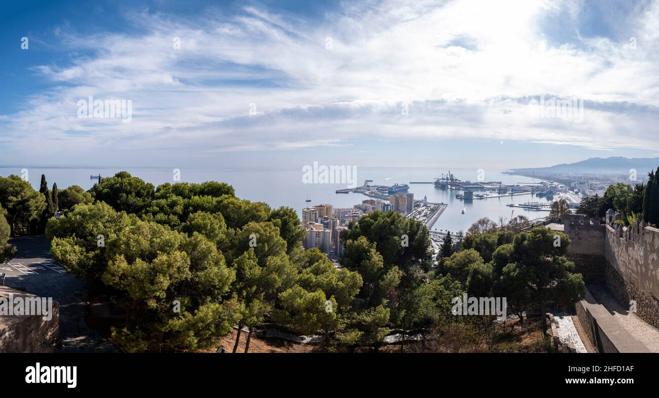 Container terminal malaga hi-res stock photography and images - Alamy