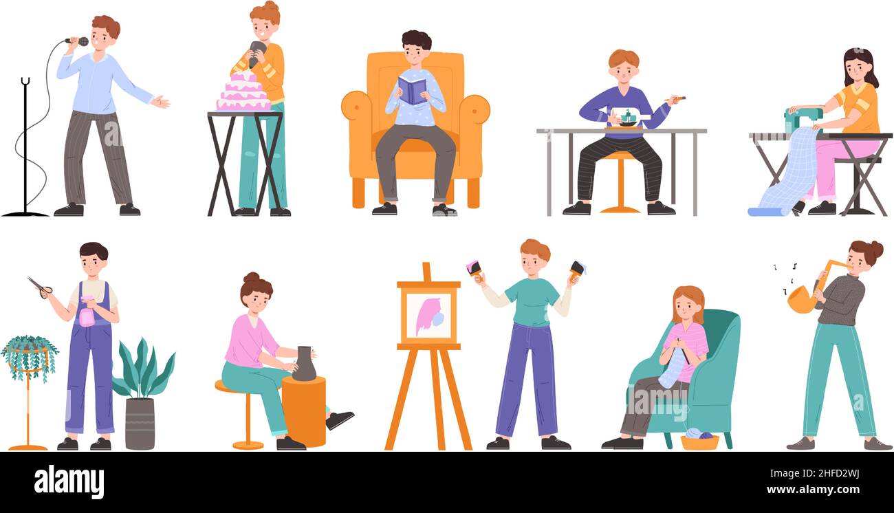 Cartoon illustration professional people occupations hi-res stock ...