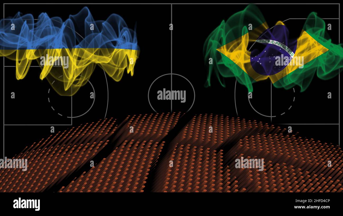 Ukraine brazil smoke hi-res stock photography and images - Alamy