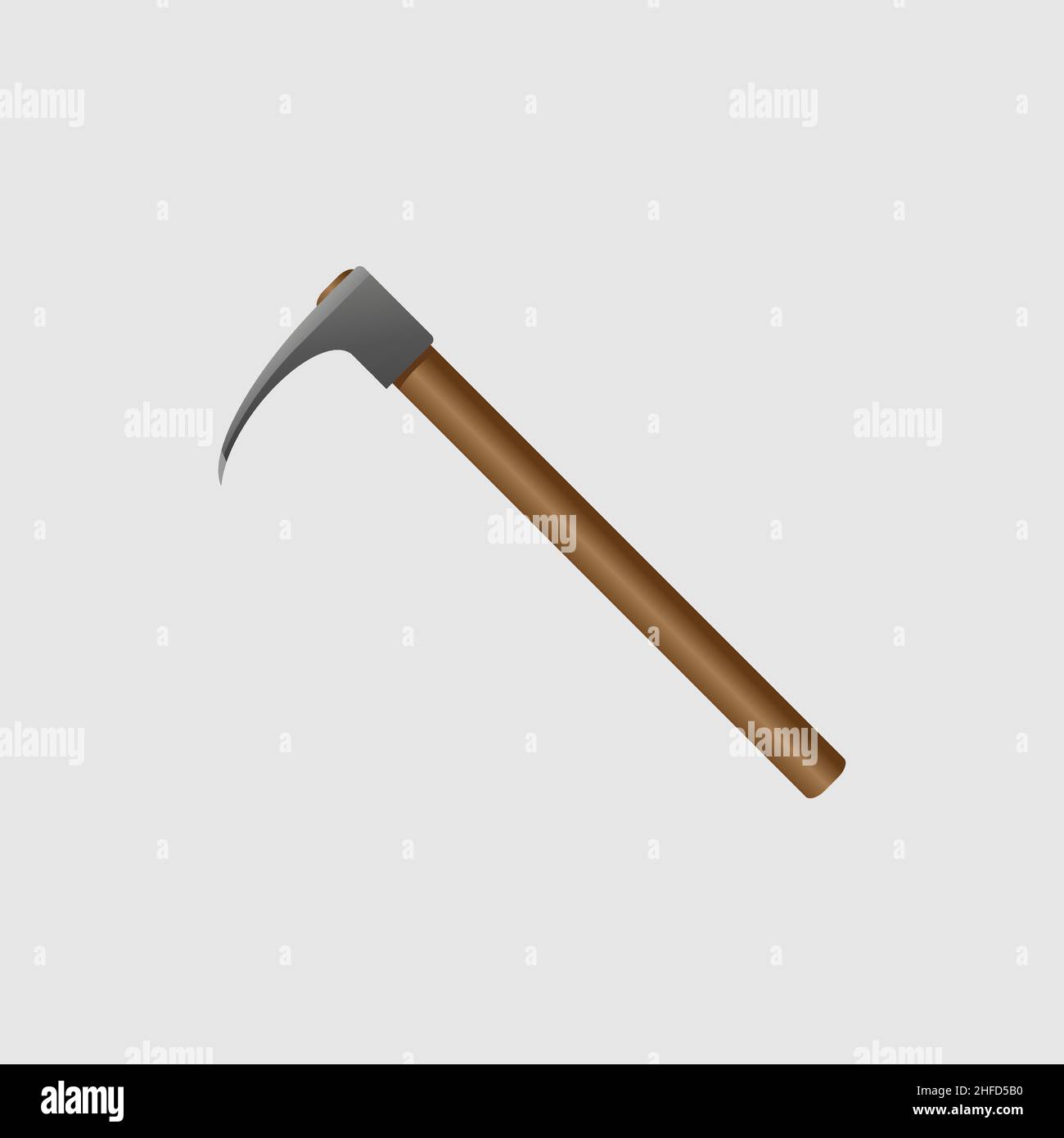 Adze icon, flat style. - Vector Stock Vector Image & Art - Alamy