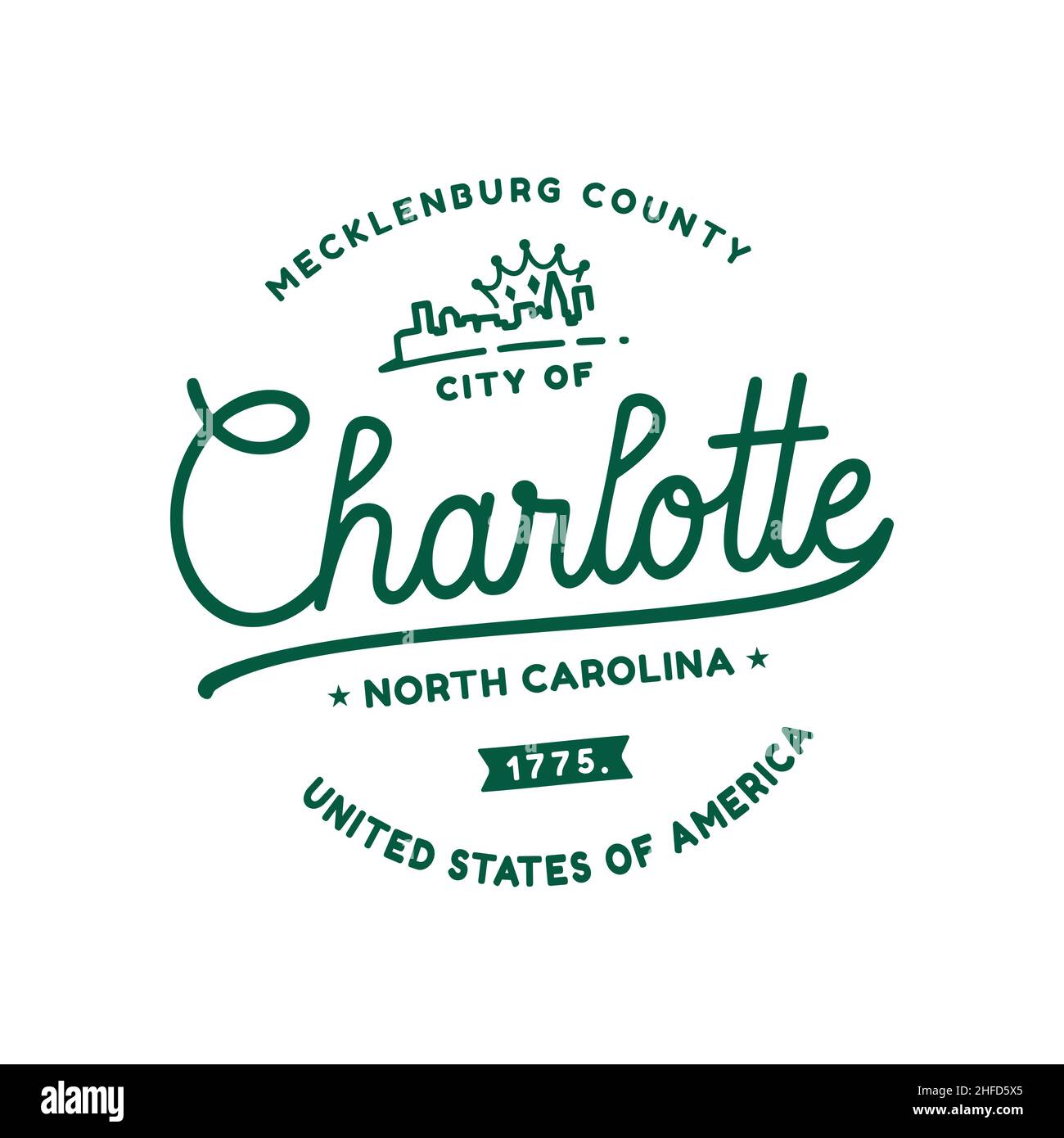 Charlotte county sign Cut Out Stock Images & Pictures - Alamy