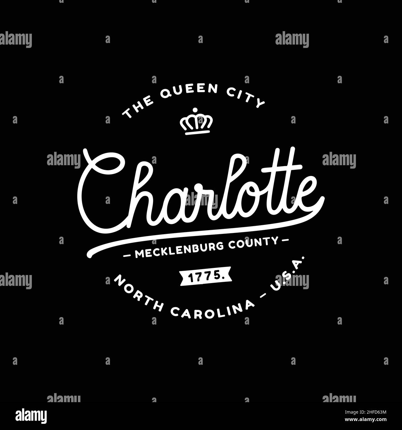 Charlotte Queen City Logo