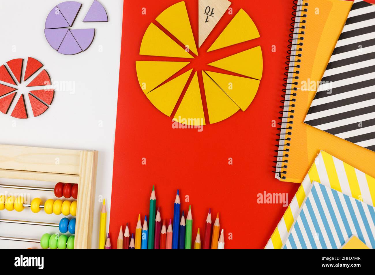 Fractions classroom hi-res stock photography and images - Alamy