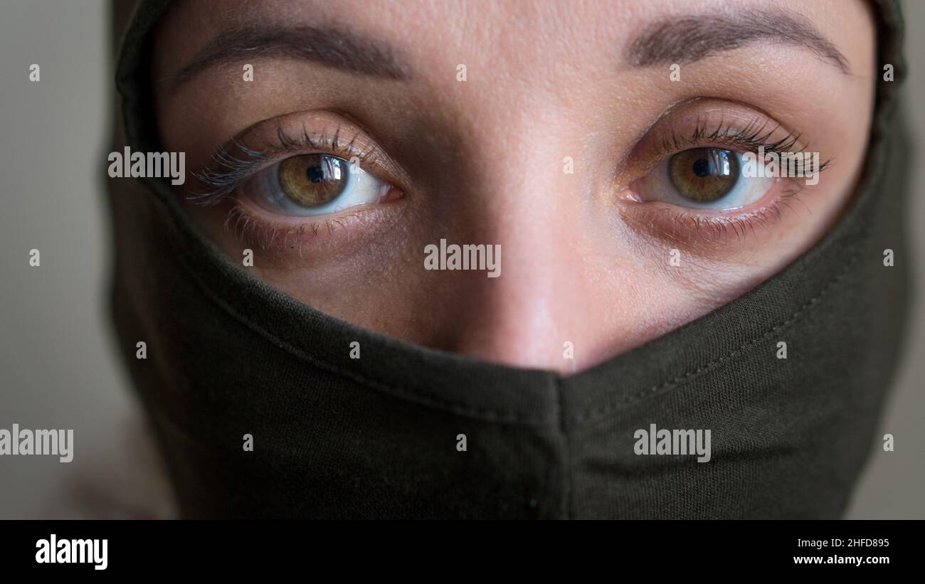 Balaclava girl hi-res stock photography and images - Alamy