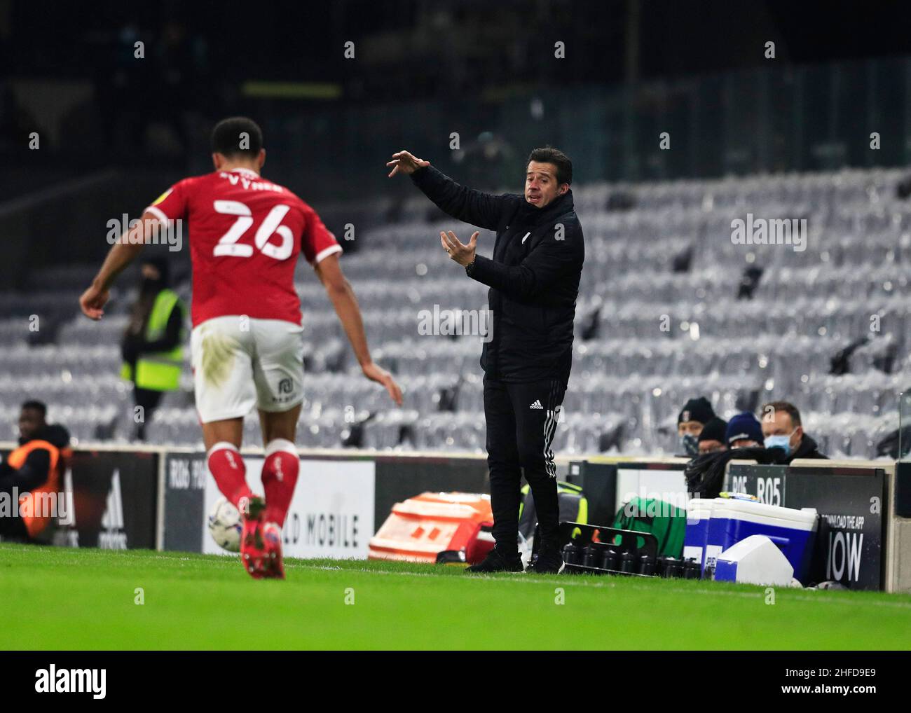 Football manager shouting at players hi-res stock photography and ...
