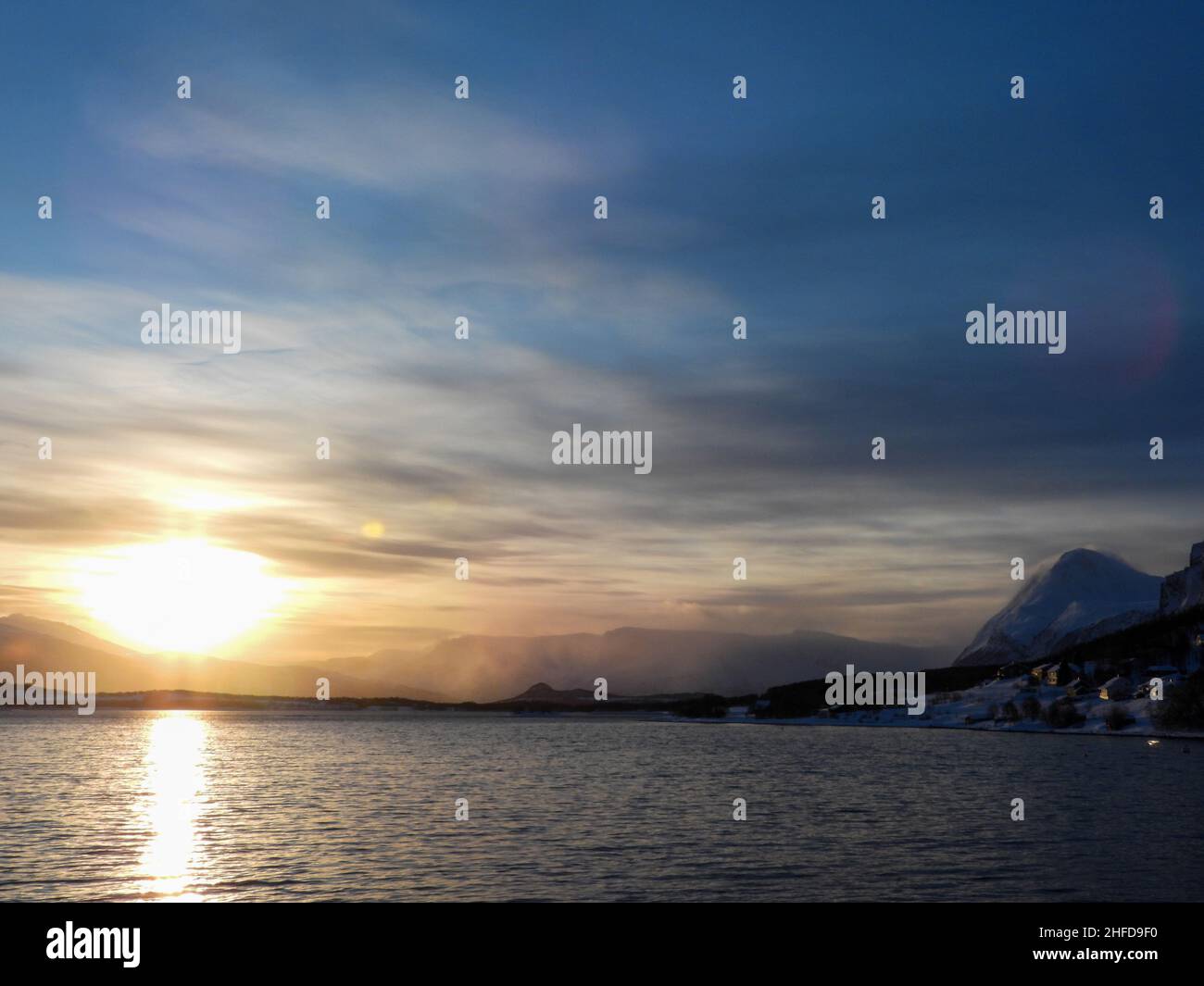The Lyngen Alps are a mountain range in northeastern Troms og Finnmark ...