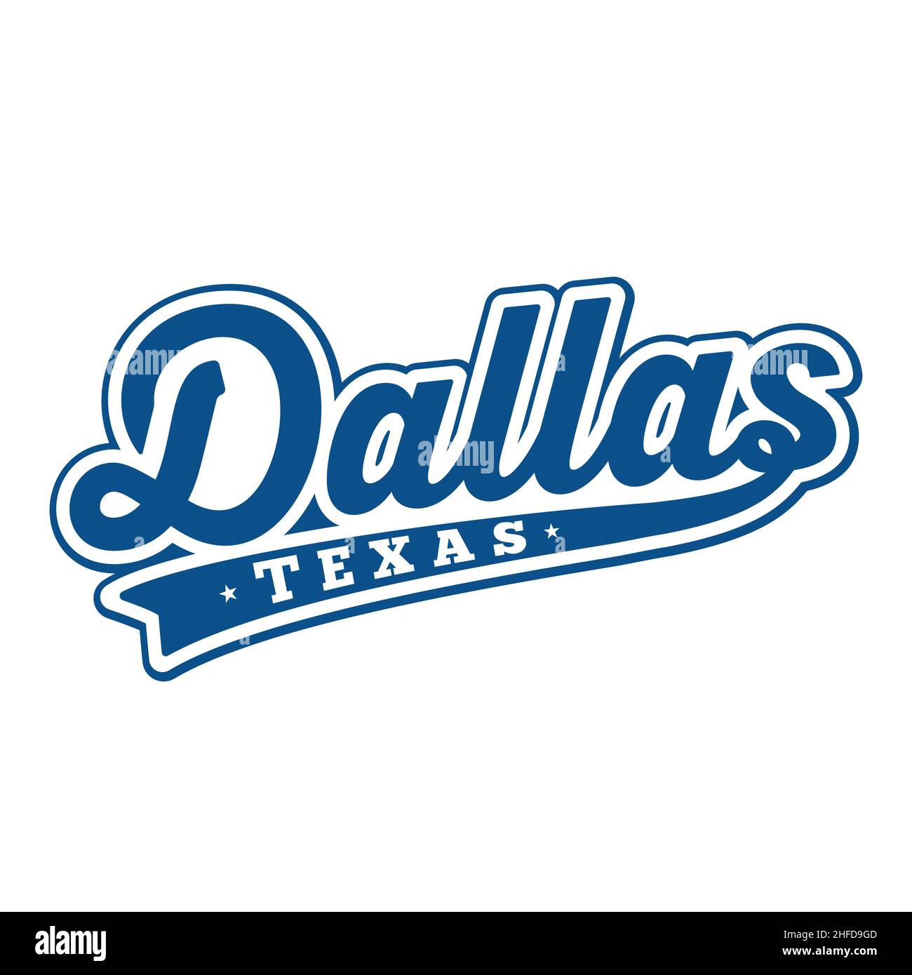 Dallas Texas lettering design. Dallas typography design. Vector and ...