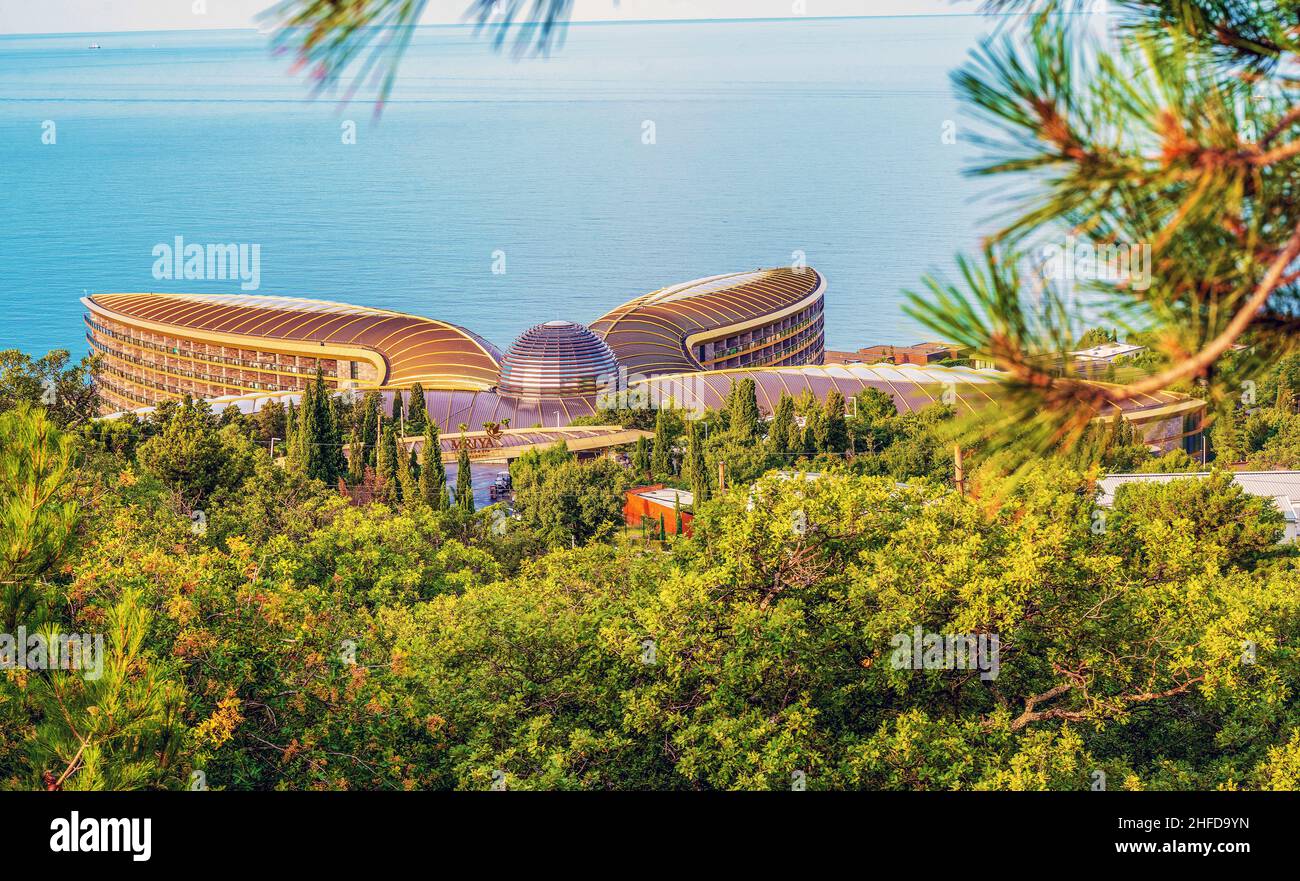 08-06-2019 Crimean penoinsula , Ukraine. Mriya Resort and Spa- main ...