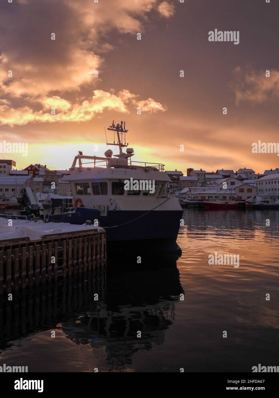 Northernmost town in mainland norway hi-res stock photography and ...