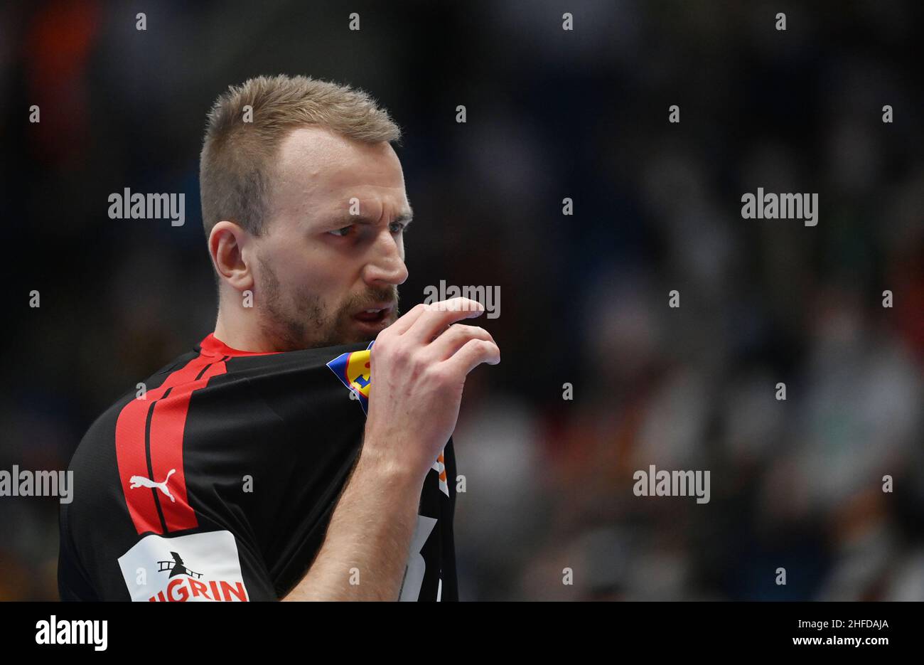 Bratislava, Slovakia. 14th Jan, 2022. Handball: European Championship ...
