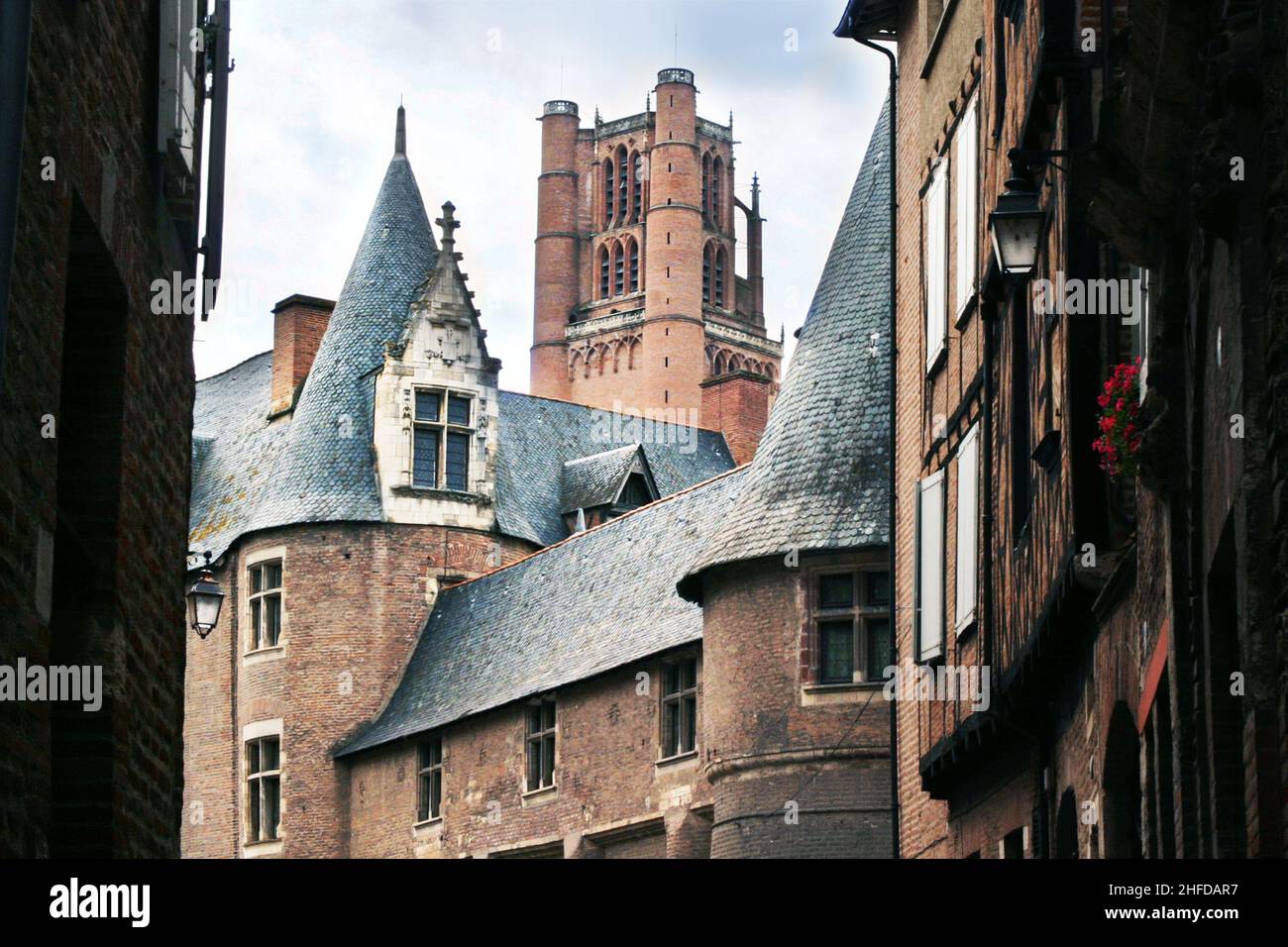 Albi, medieval village in southern France Stock Photo - Alamy