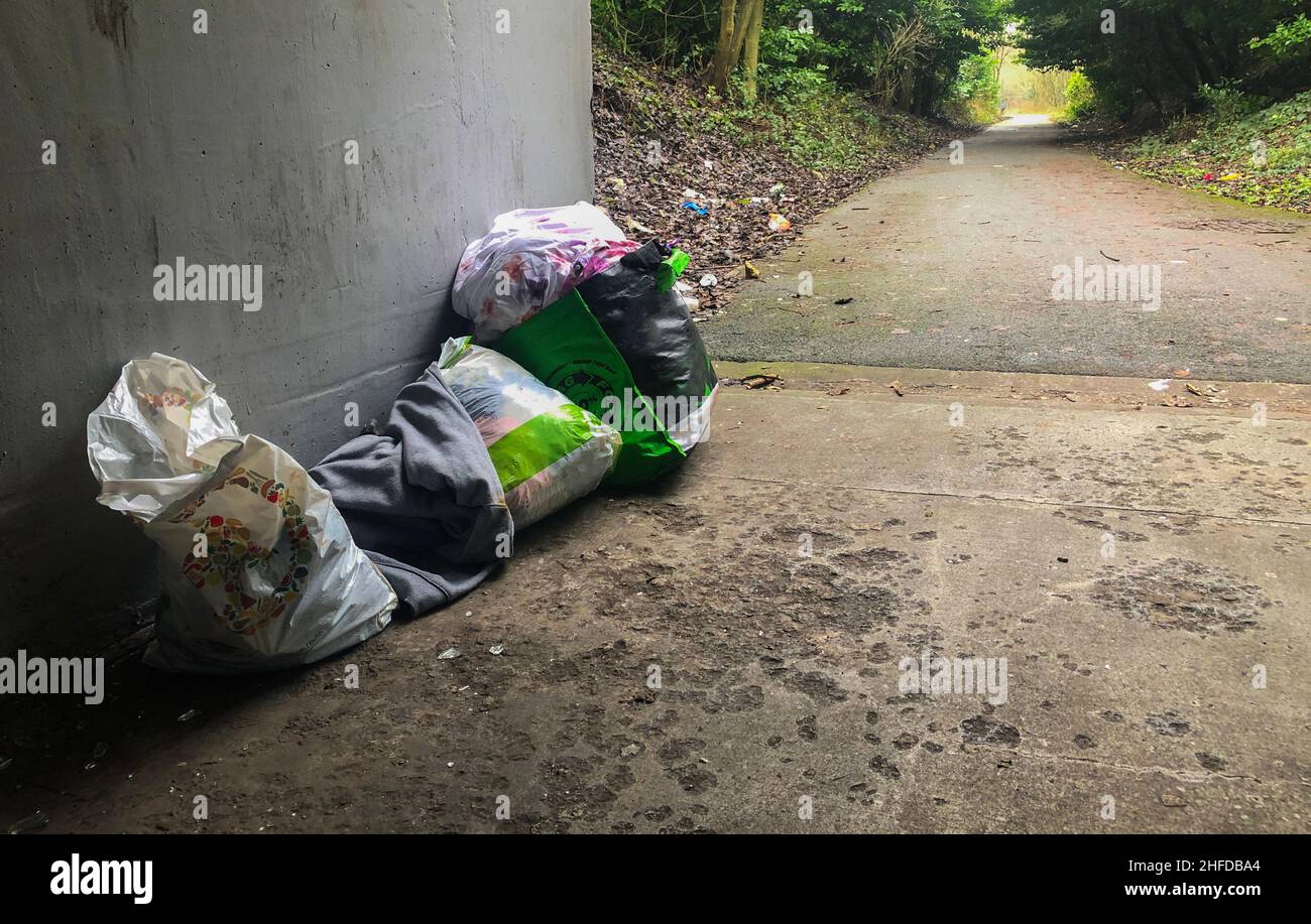 Tipped waste hi-res stock photography and images - Alamy