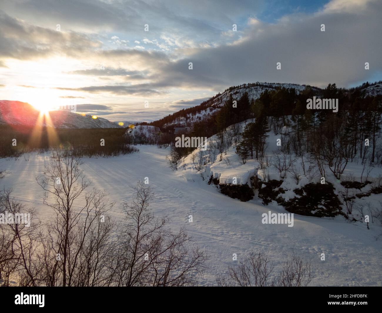 Troms og Finnmark is a county in northern Norway that was established ...