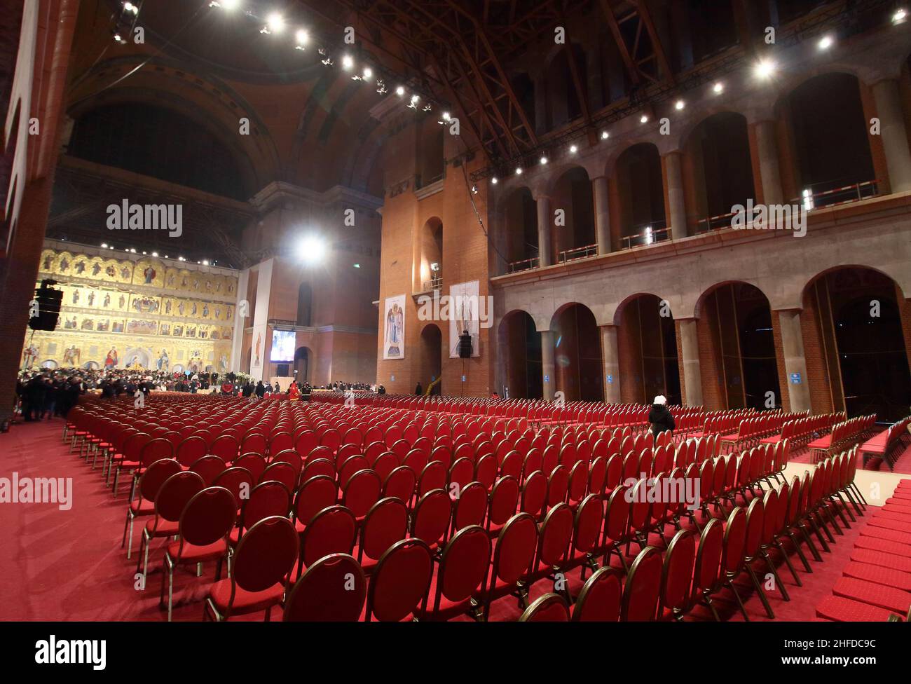 Bucharest, Romania - November 25, 2018: Consecration ceremony of ...