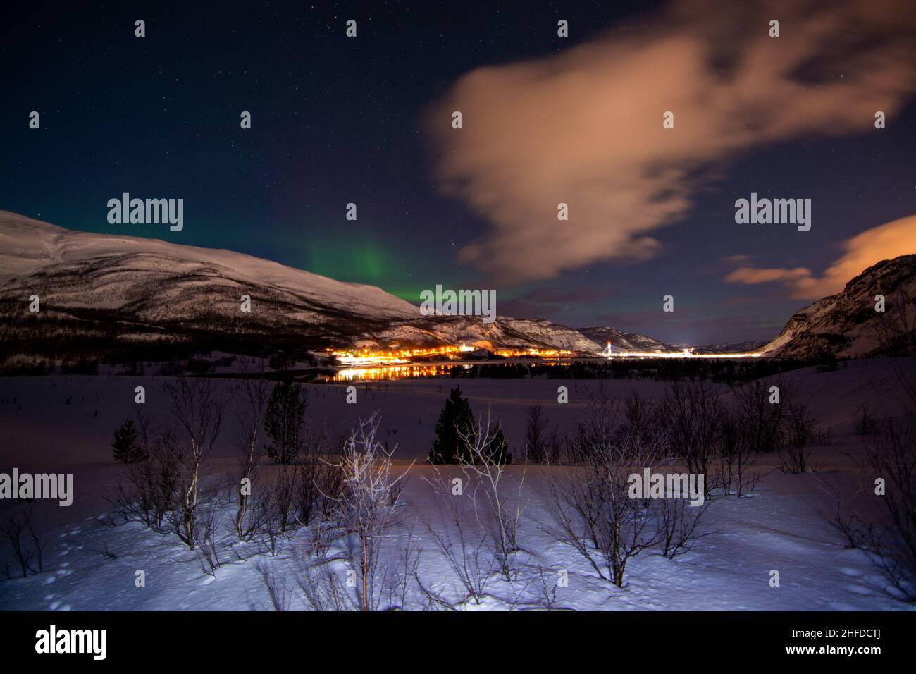 An aurora borealis, sometimes referred to as polar lights or northern ...