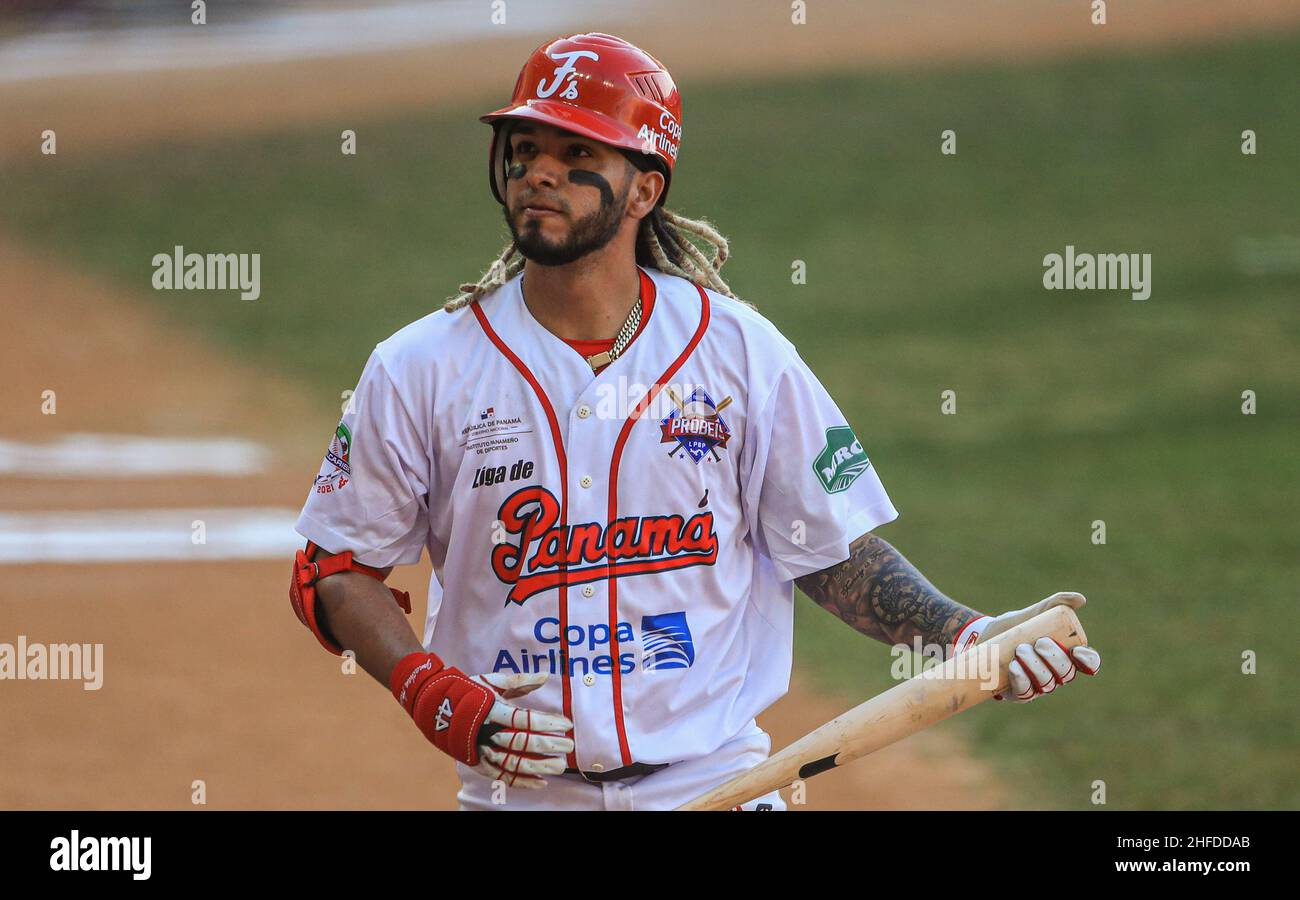 MAZATLAN, MEXICO - FEBRUARY 02: Jonathan Arauz of Federales de Chiriqui ...