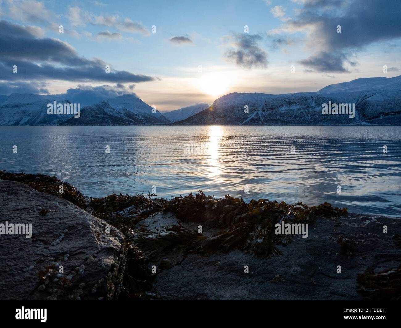 The Lyngen Alps are a mountain range in northeastern Troms og Finnmark ...