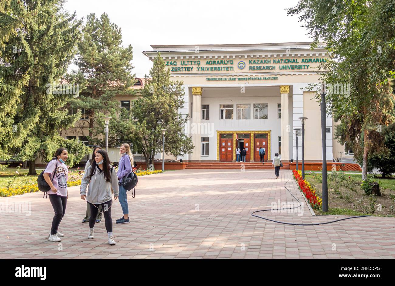 Kazakhstan almaty university hi-res stock photography and images - Alamy