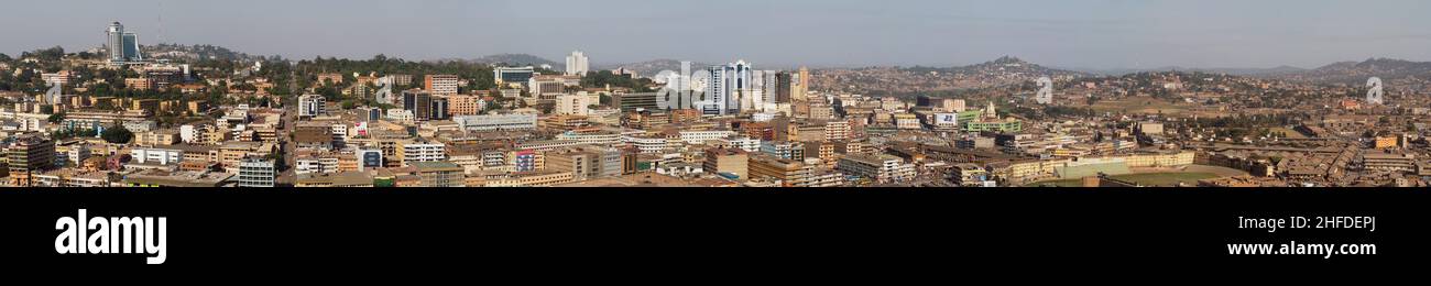 Uganda, Kampala panorama Stock Photo - Alamy