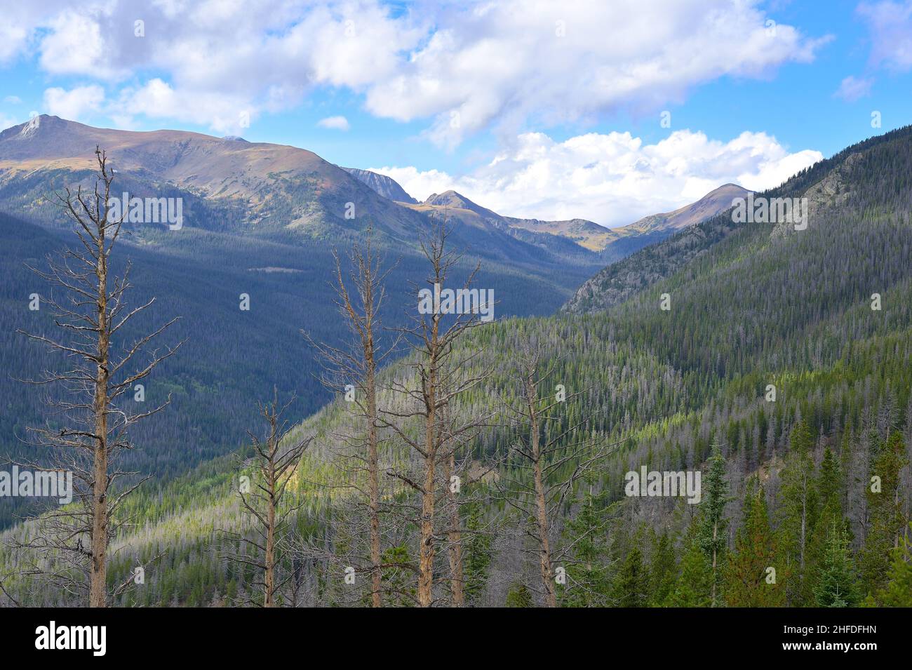 Trail ridge road scenic byway hi-res stock photography and images - Alamy