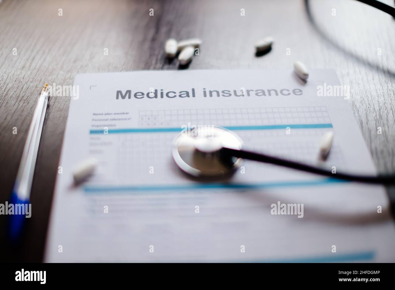 medical insurance background Stock Photo - Alamy