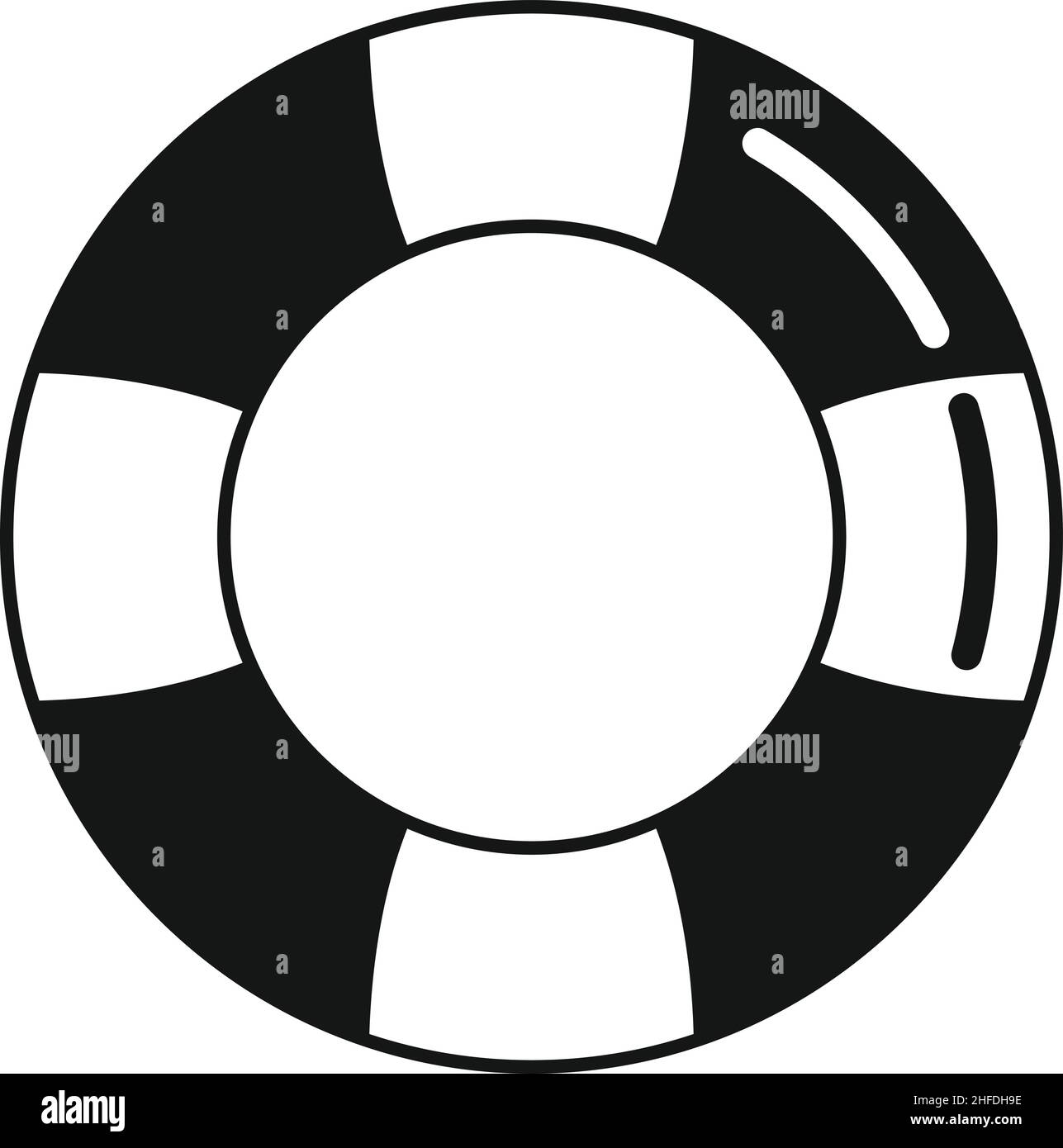 Lifebuoy icon simple vector. Ring buoy. Safety float Stock Vector Image ...